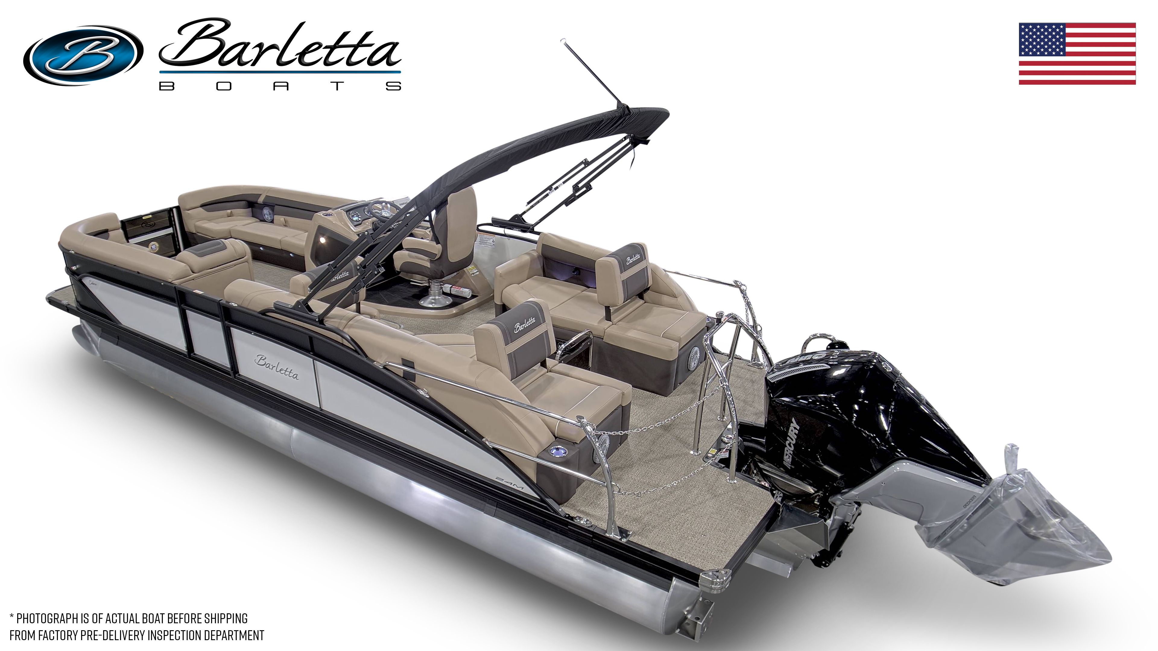 New Barletta Cabrio 24M 2025 for sale in Fenton, Michigan - Boatzon.com