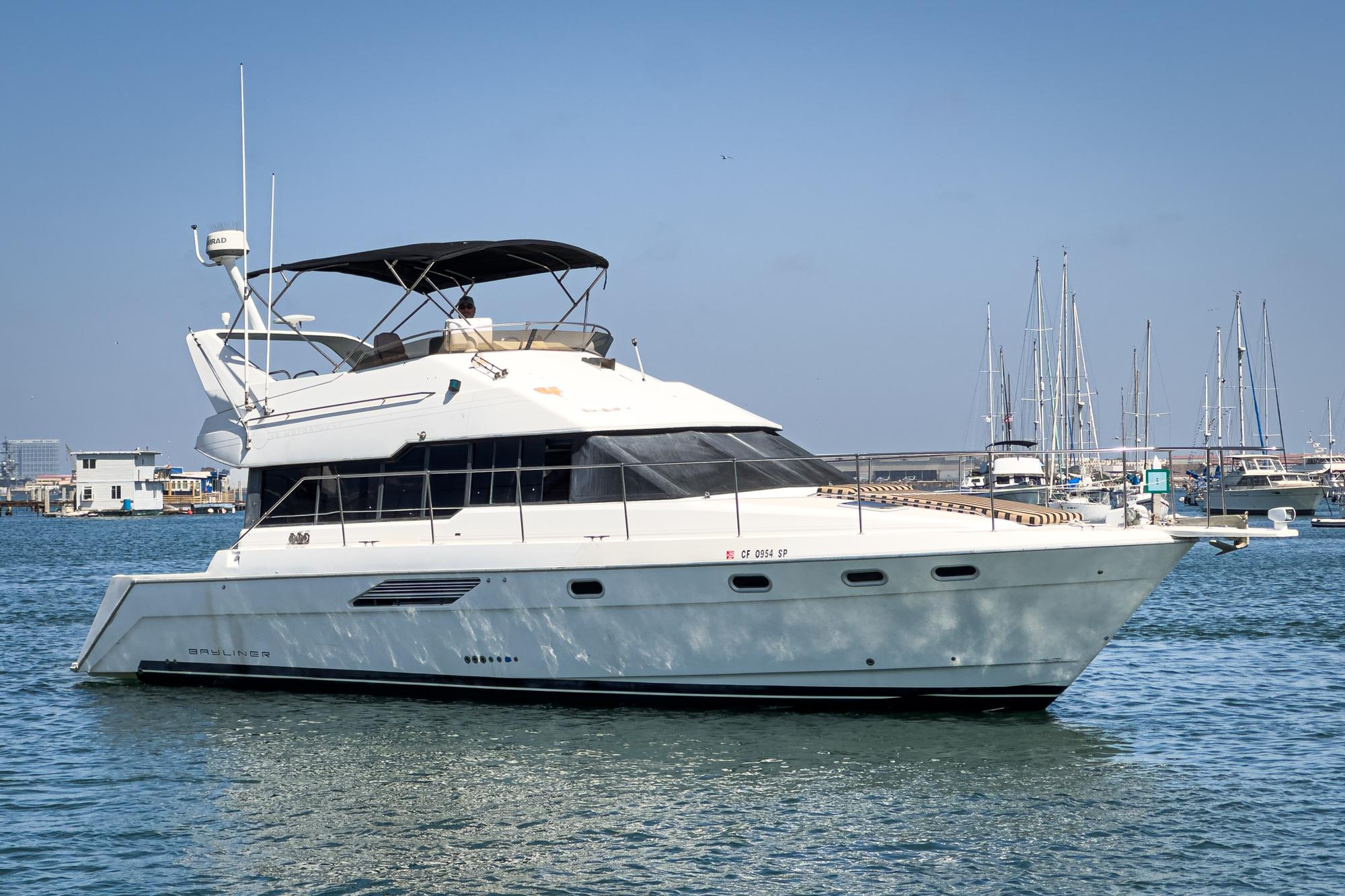 Used Bayliner 4388 Motoryacht 1992 for sale in San Diego, California ...