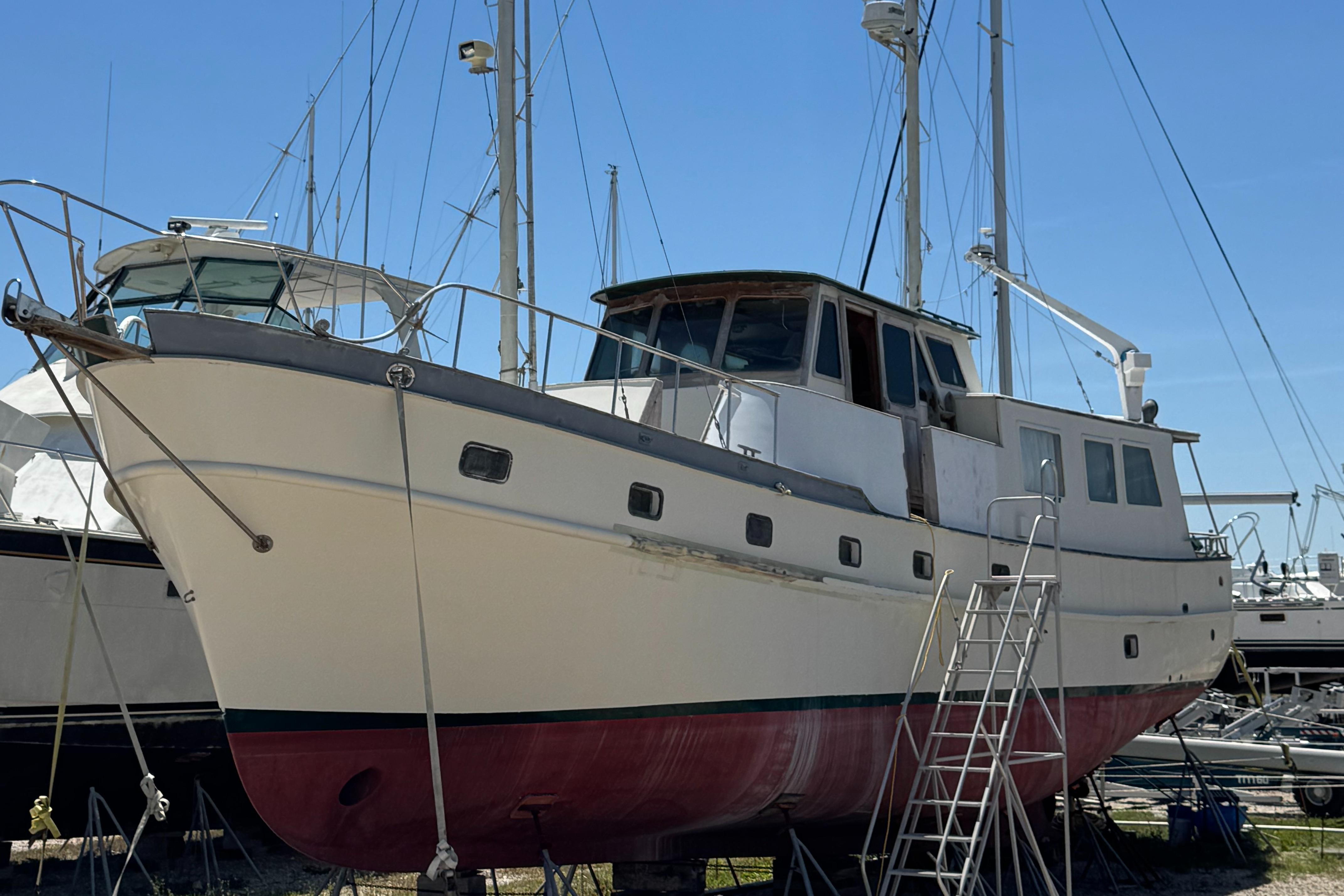 Used Monk Monk Roughwater Trawler 1978 for sale in Fort Myers, Florida ...