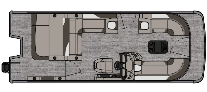 New Tahoe Pontoons LTZ 23 Versatile Rear Lounger 2026 for sale in ...