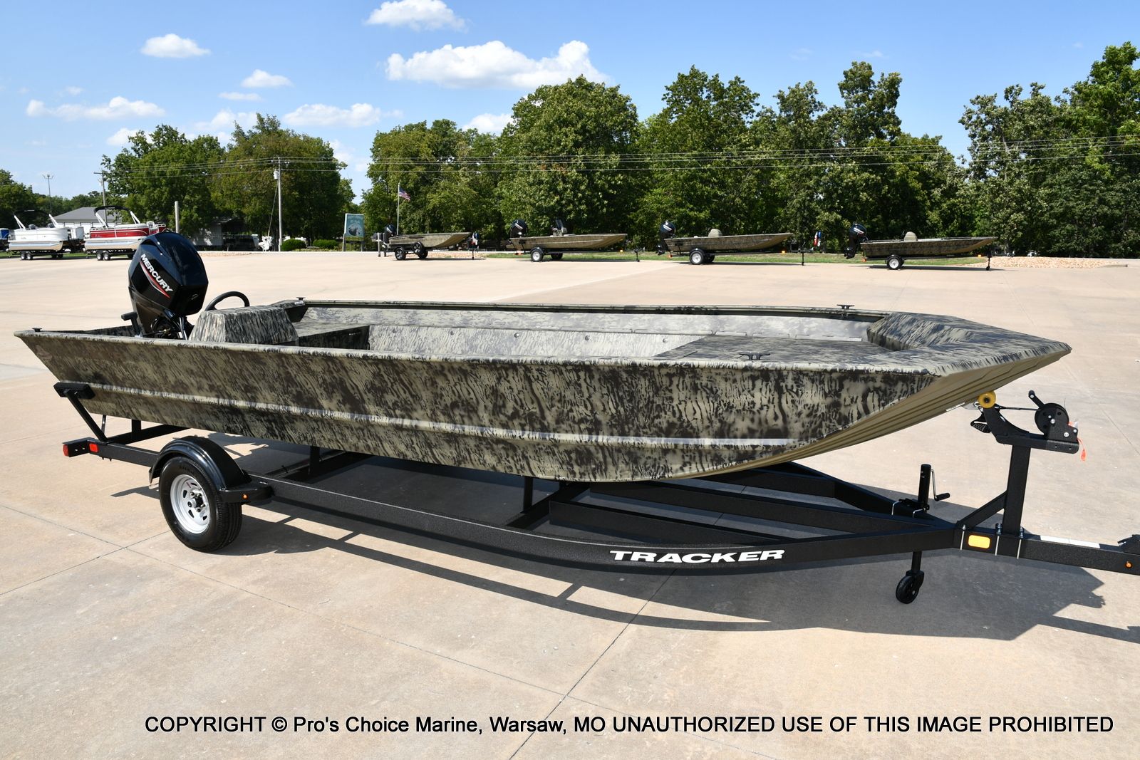 New Tracker Grizzly 2072 Side Console Utility Jon w60HP Mercury 4 ...