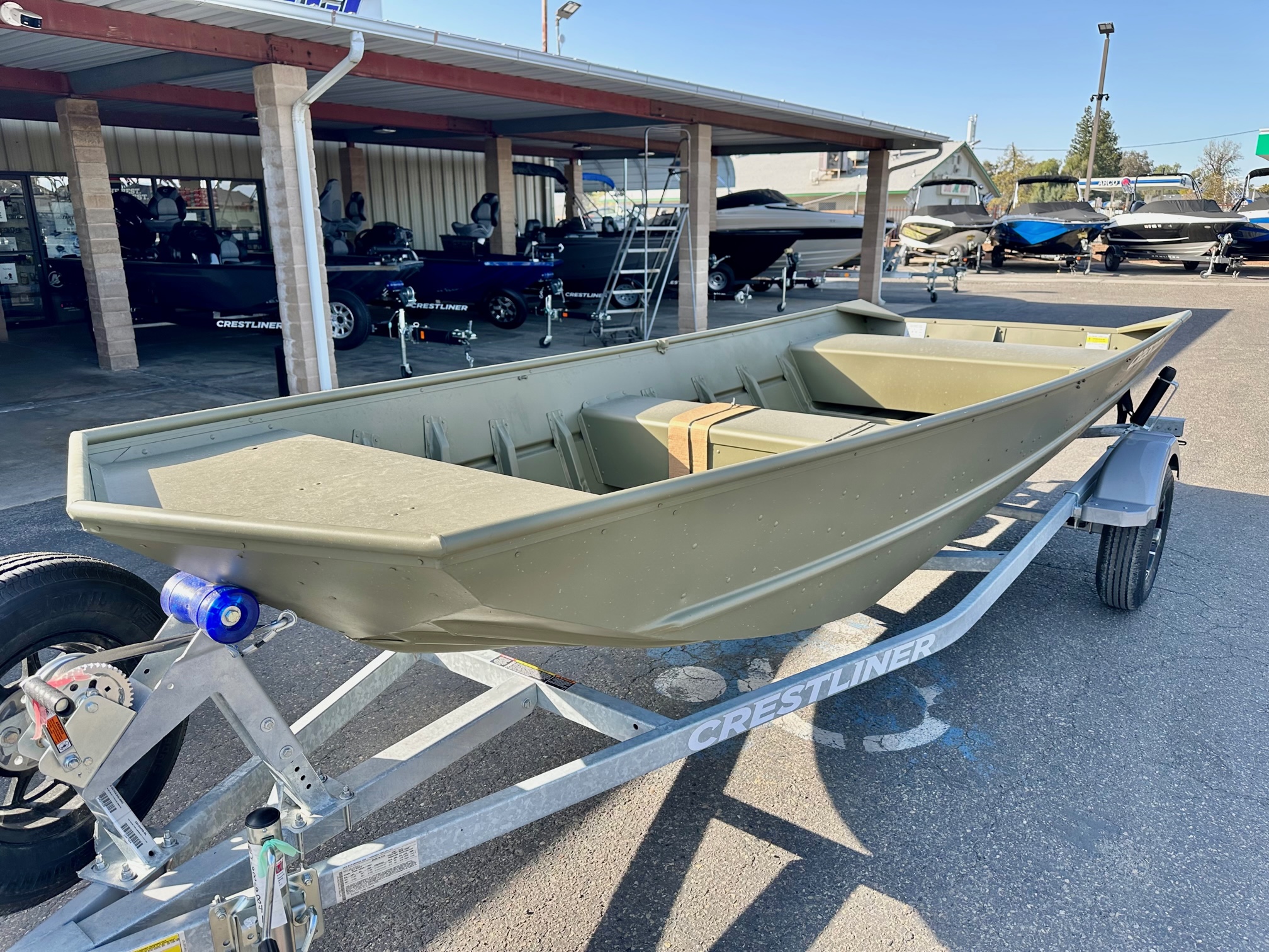 New 2024 Crestliner 1648M Jon for sale in madera, California - Boatzon.com