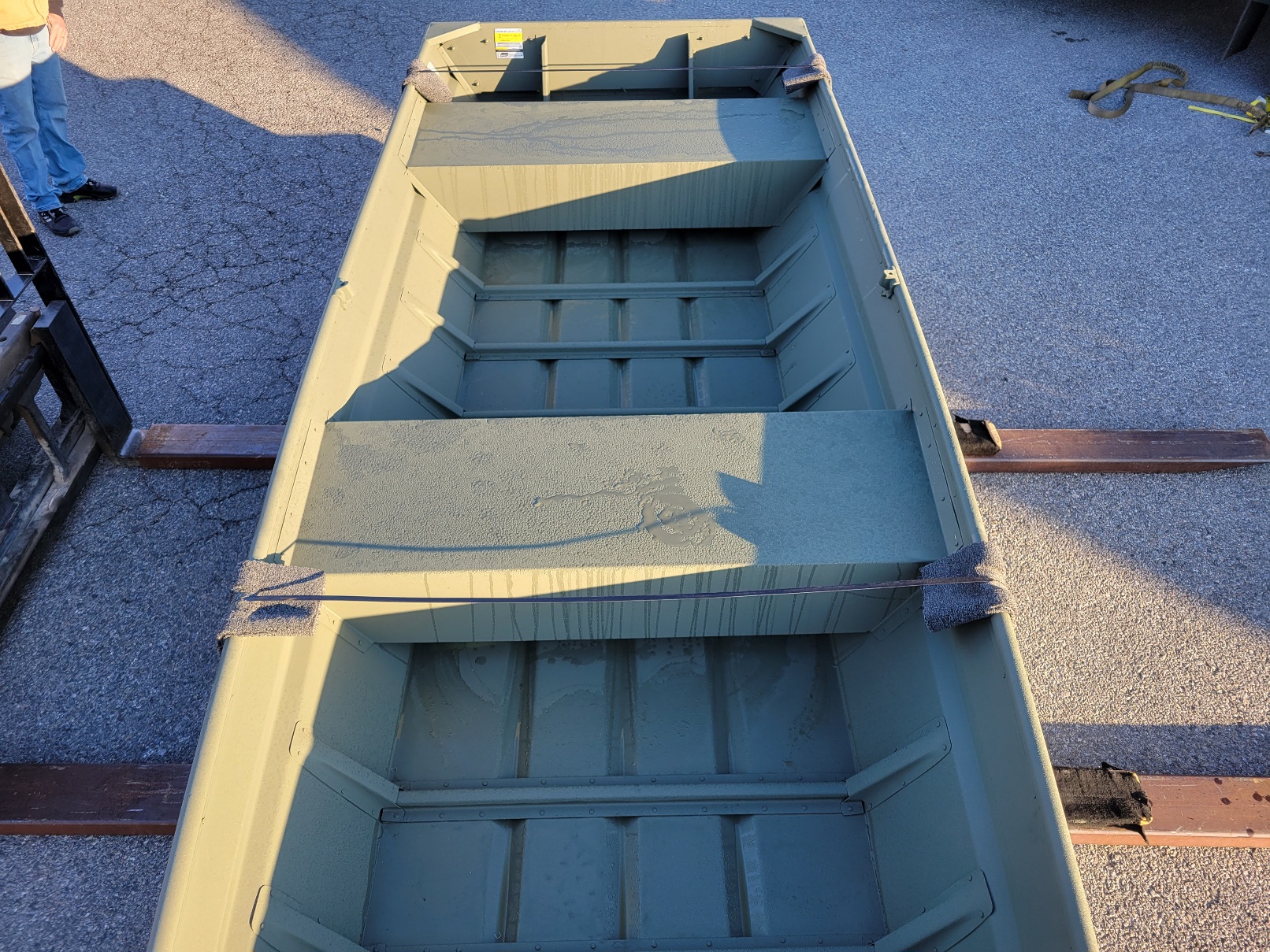 New Polar Kraft 1436 Jon Boat 14 long 36 bottom 15 transom In stock ...