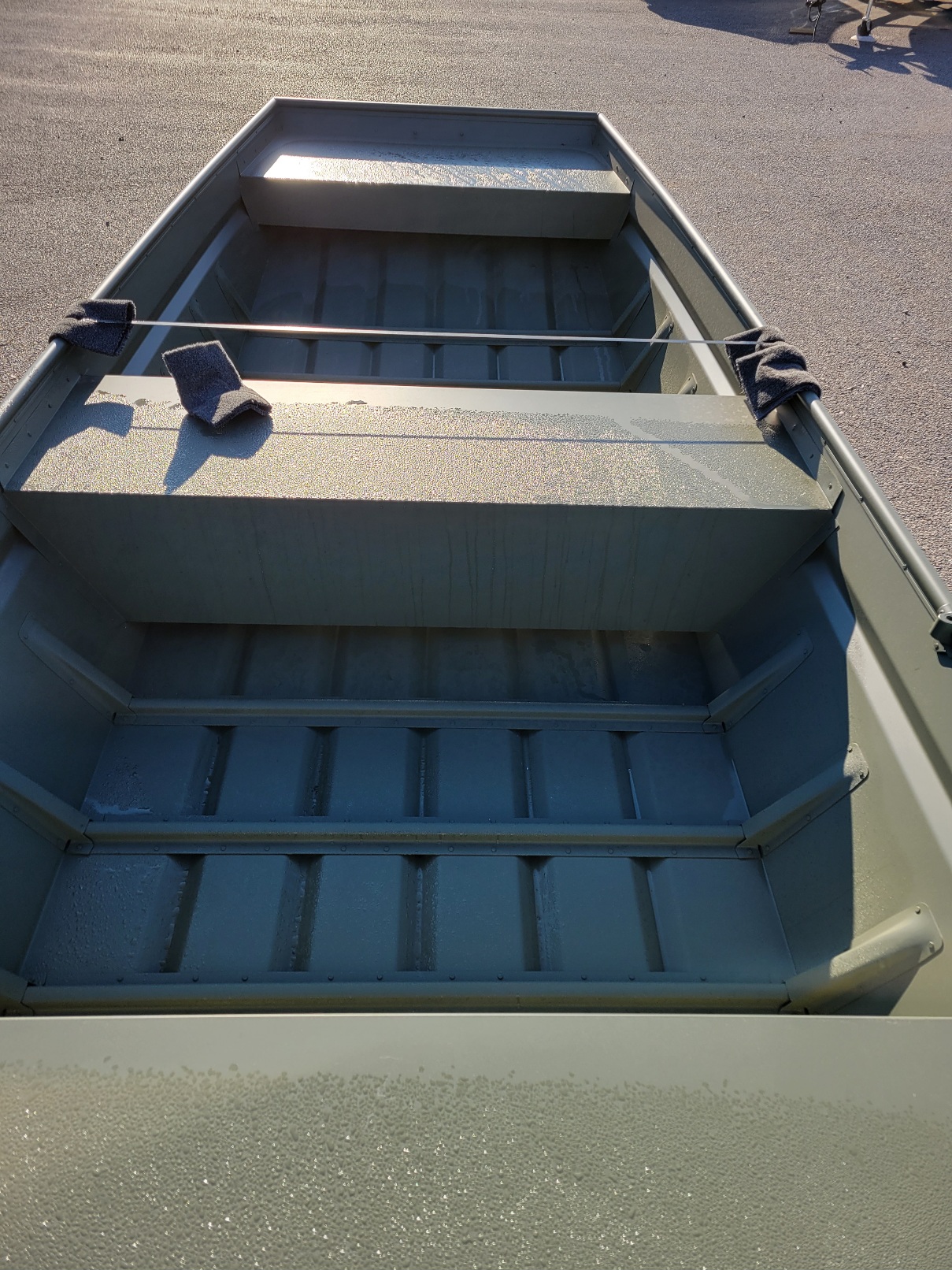 New 2024 Polar Kraft 1648 jon boat 16 long 48 bottom width 15 transom ...
