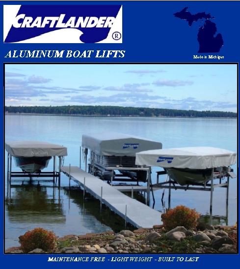 New 2025 Craftlander 45120 Vertical Boat Lift for sale in Rochester ...
