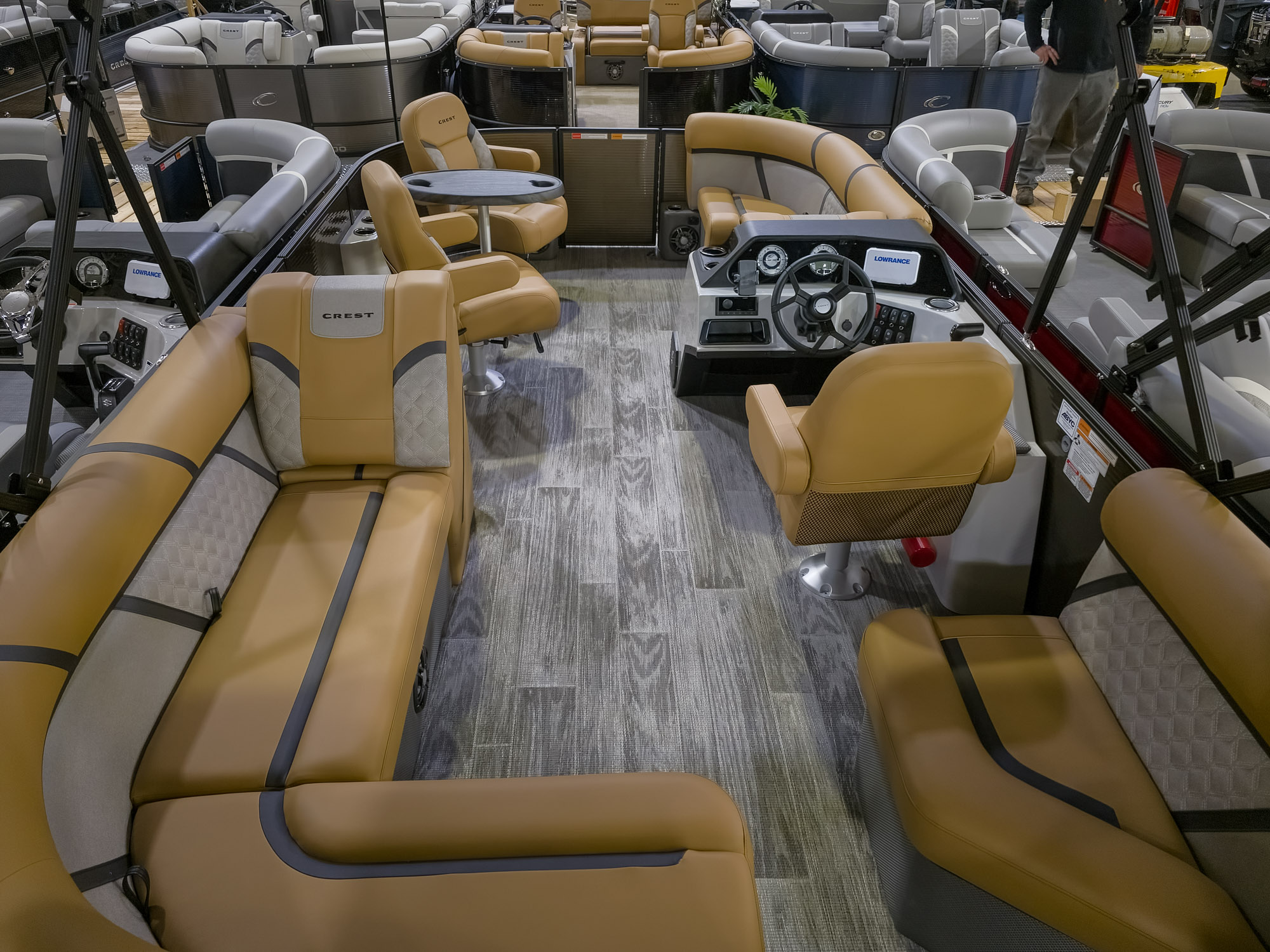 New 2025 Crest Pontoons Classic 220L for sale in minneapolis, Minnesota ...