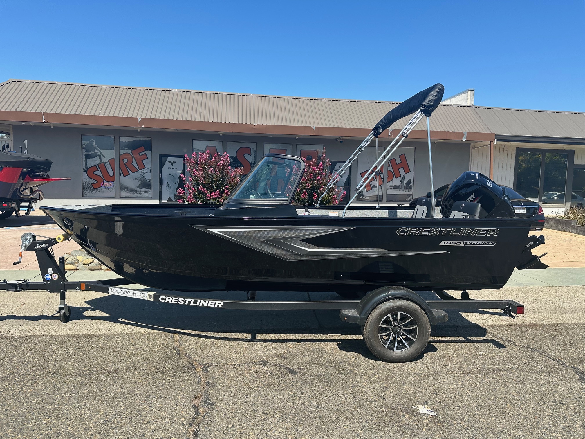 New Crestliner 2025 Crestliner 1650 Kodiak Mercury 60HP 2025 for sale ...