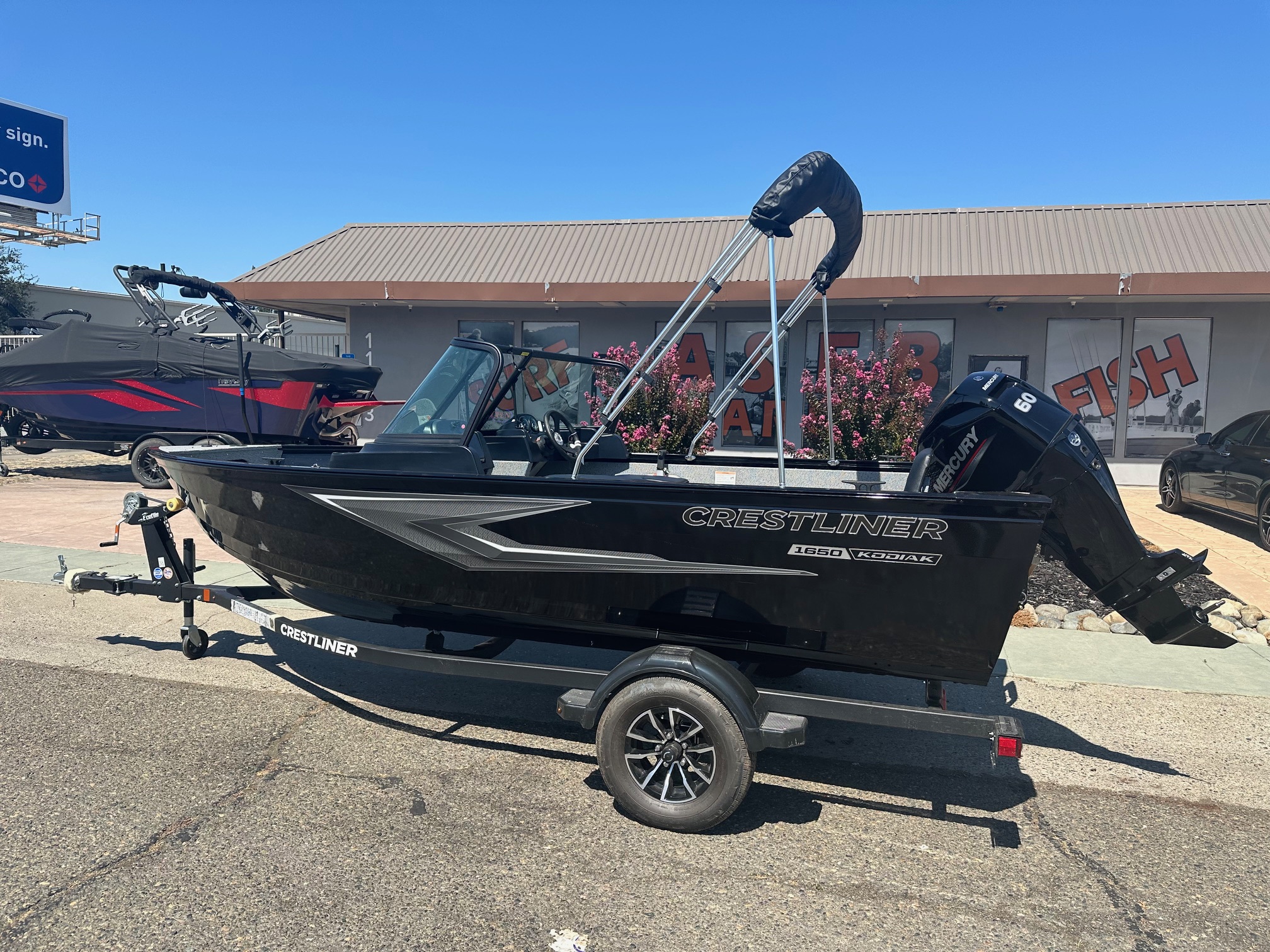 New Crestliner 2025 Crestliner 1650 Kodiak Mercury 60HP 2025 for sale ...