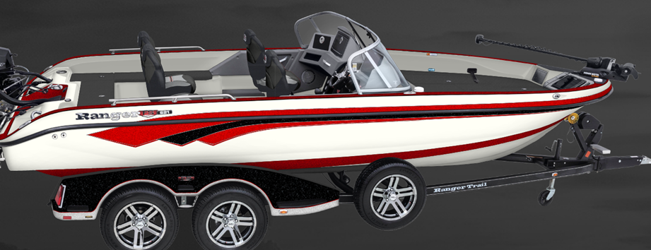 New 2025 Ranger Boats 621 Pro WhiteRed Custom for sale in Cook ...