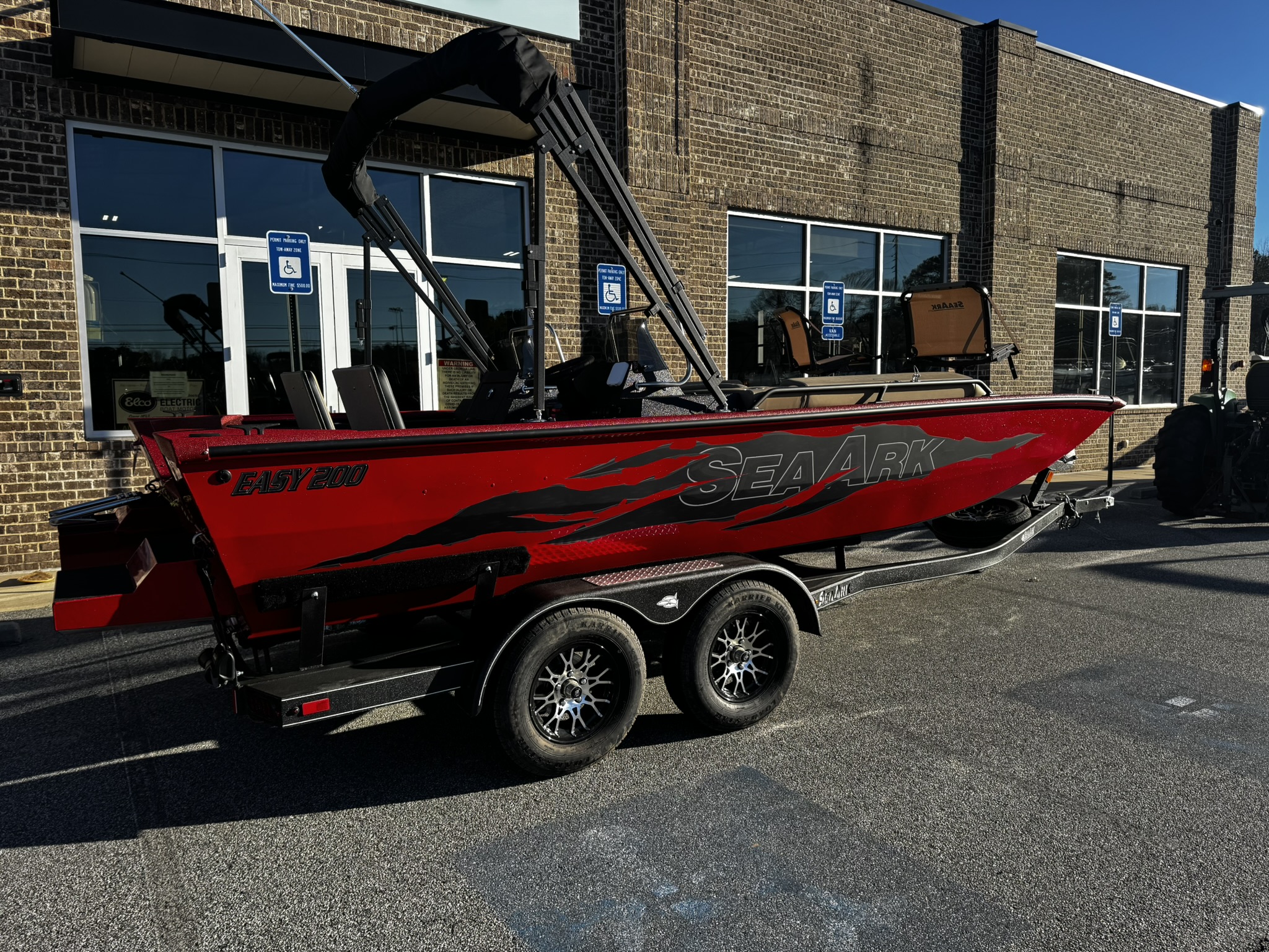 New 2025 SeaArk Easy 200 wSuzuki 200HP 4Stroke Engine and Deluxe ...