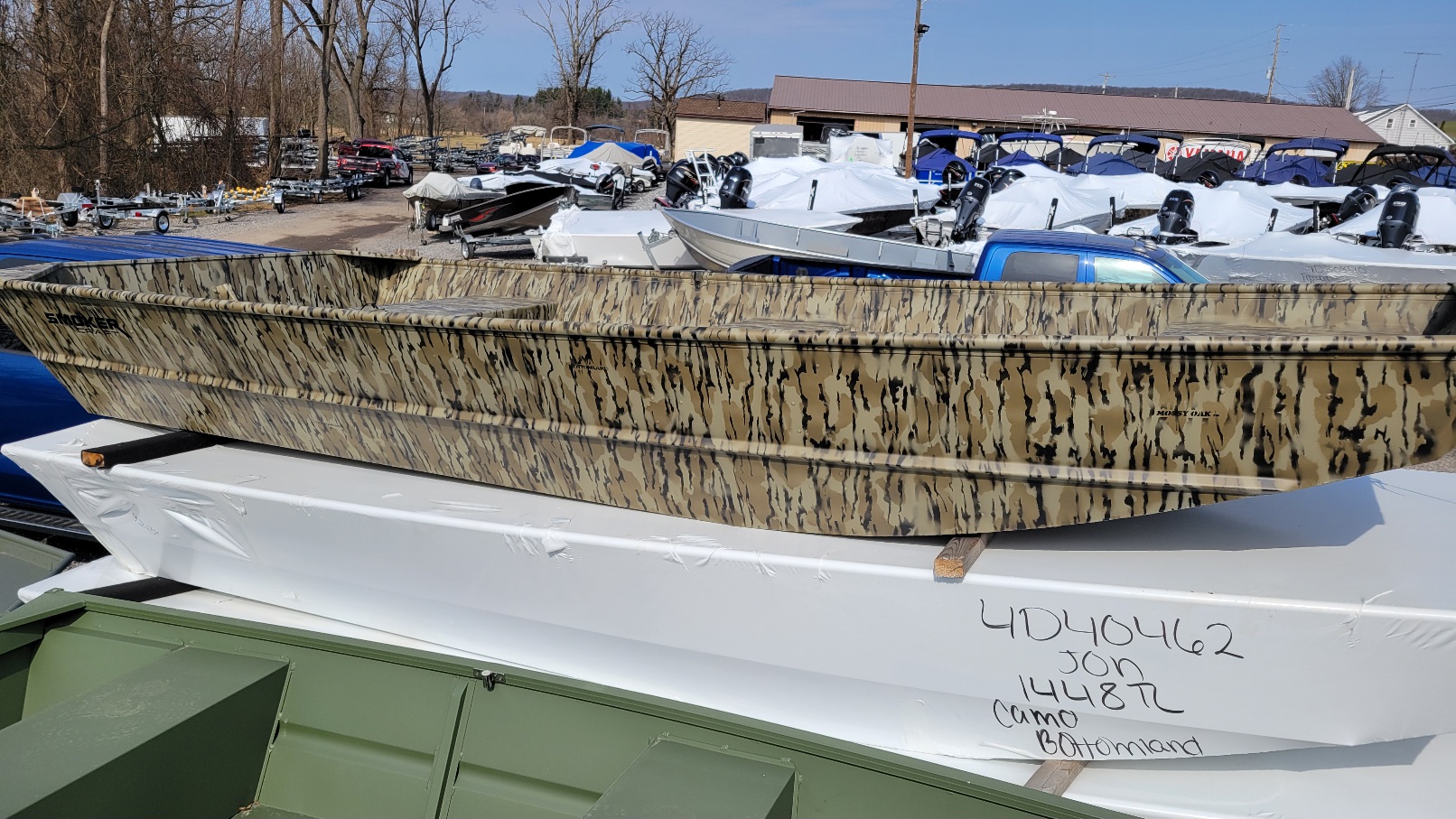 New Smoker Craft 1448 jon boat 14 48 bottom width 20 transom In stock ...