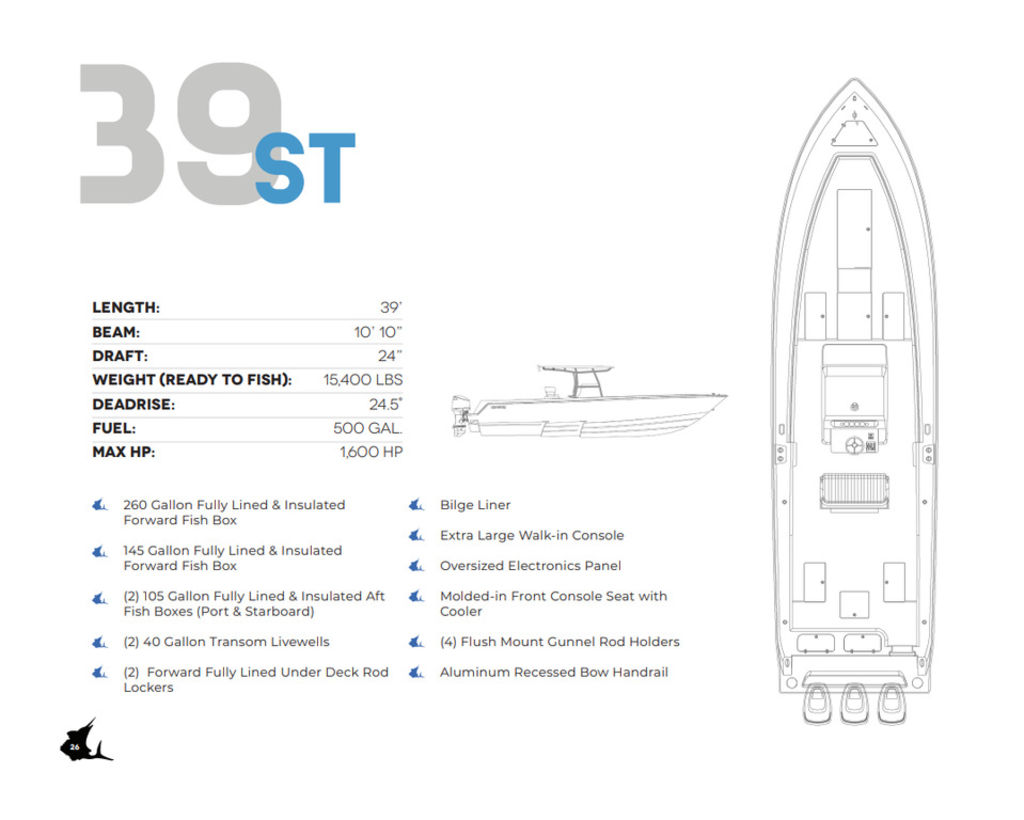 New Contender 39ST 2026 for sale in Grasonville, Maryland - Boatzon.com