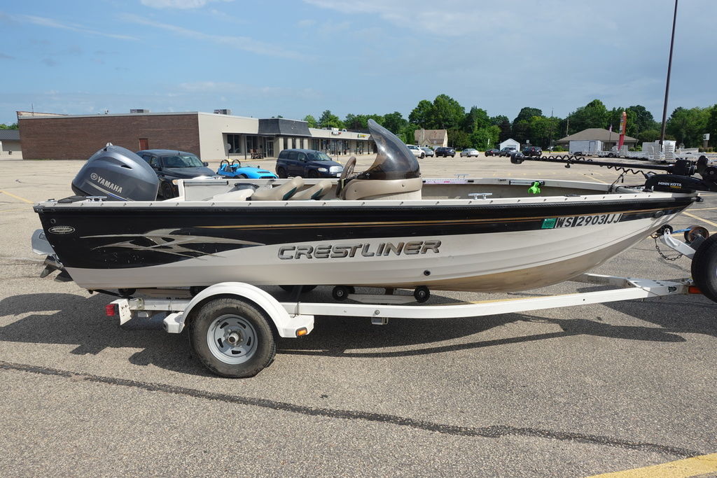 Used Crestliner Fish Hawk 1650 2001 for sale in Shawano, Wisconsin ...