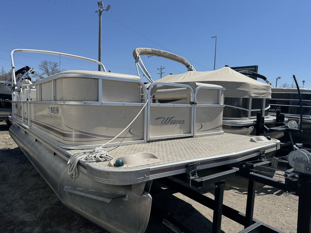 Used Weeres Pontoons SPORTSMAN DELUXE 220 SE 60HP 2008 for sale in ...