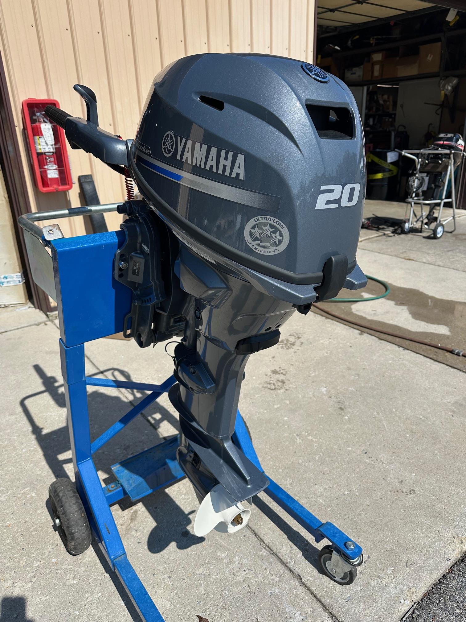Used Yamaha F25LWTHC 25Hp 20 Long Shaft Electric start Tiller 2023 for ...