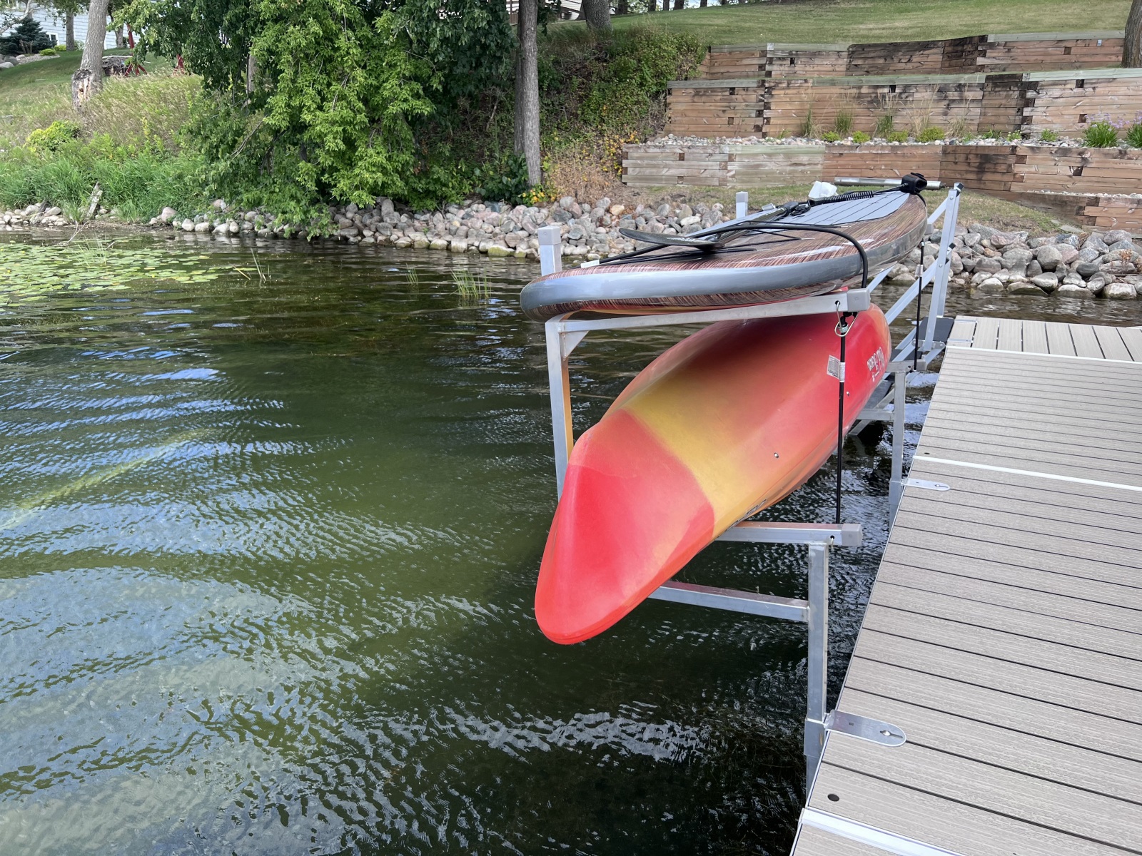 New 2024 Pier Pleasure Kayak Rack Supports for sale in Watertown, South ...