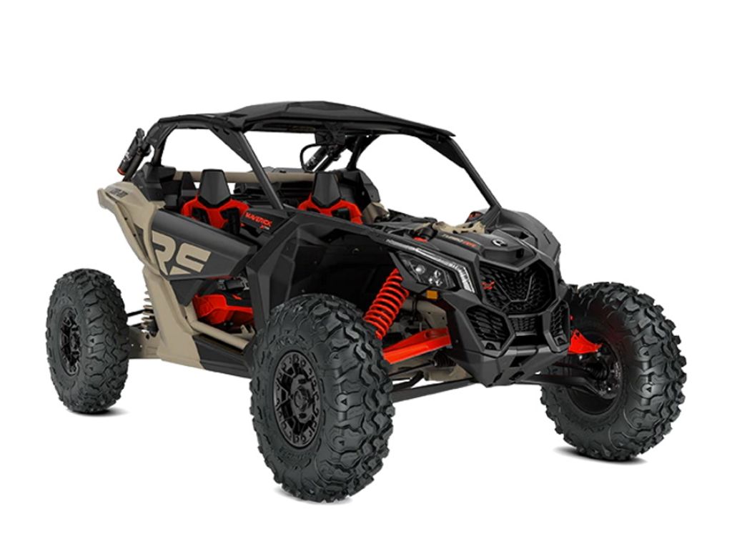 New Can-Am® Maverick X3 X rs Turbo RR With SmartShox Desert Tan Carbon ...