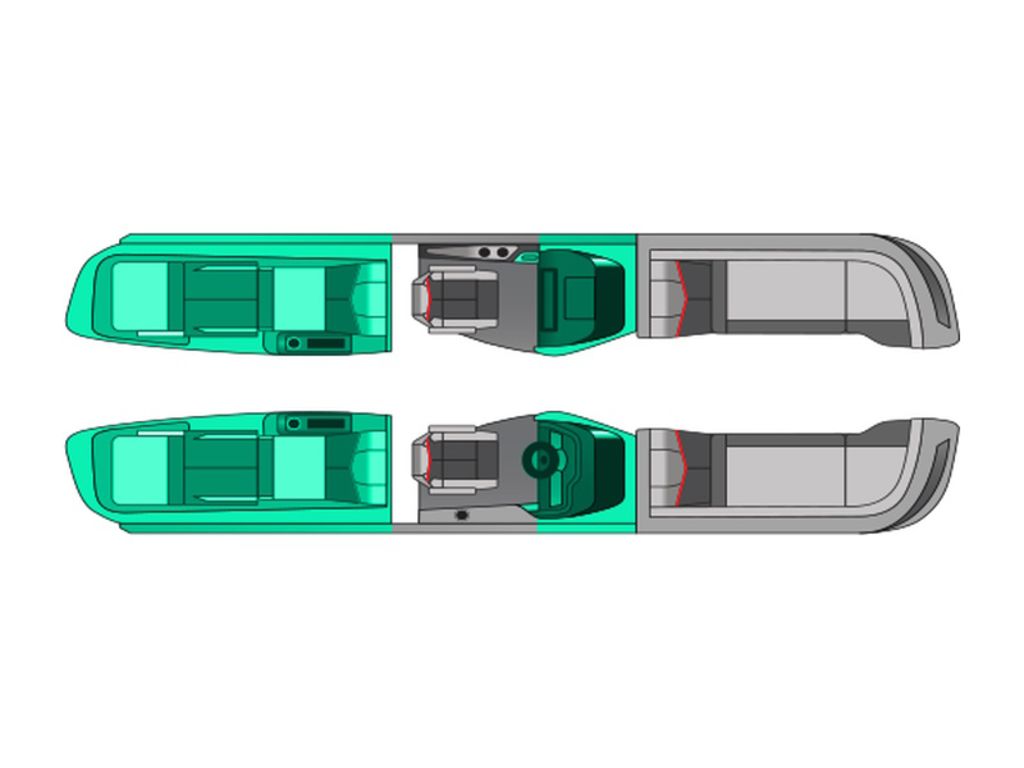 New Manitou LX 25 Split Rear Windshield SRW Single Engine VToon 2024 ...