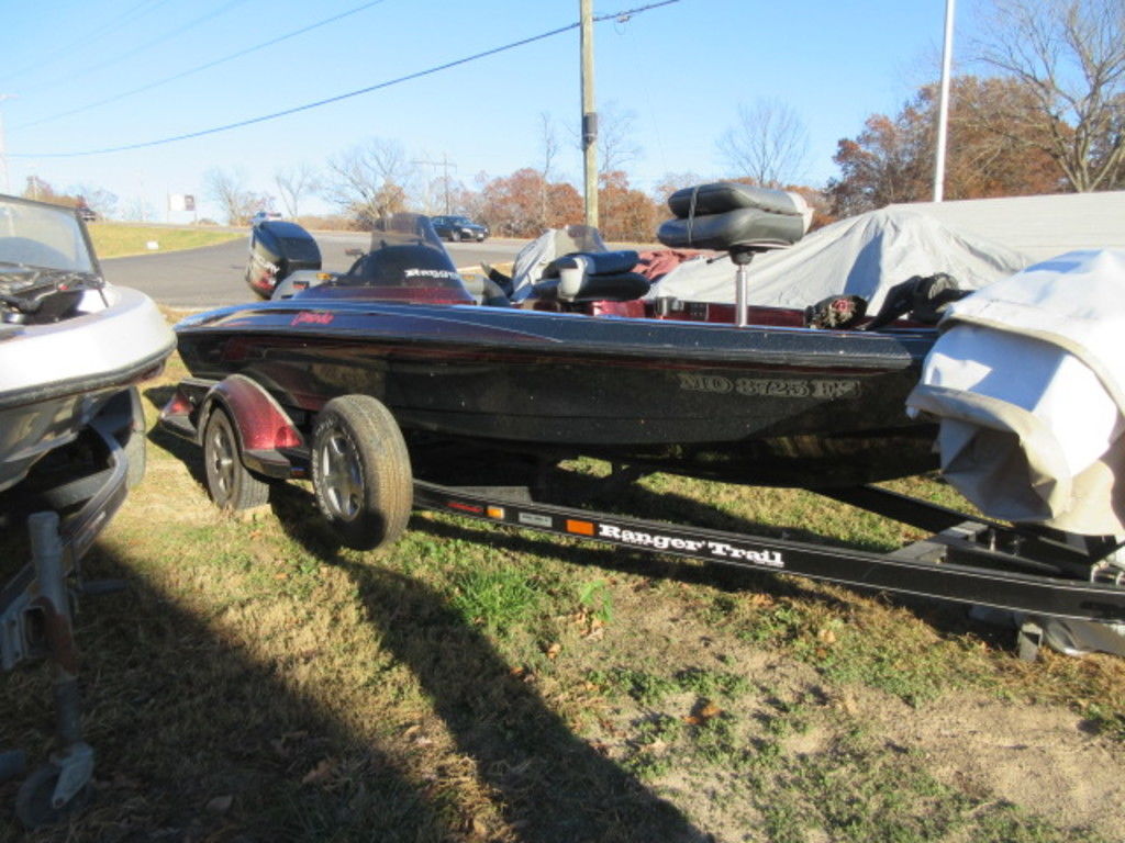 Used Ranger 518 DVS Bass Boat Mercury 150 hp Outboard Ranger Trailer ...