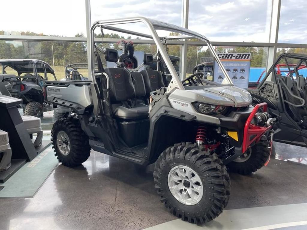 New Can-Am® Defender X mr HD10 Hyper Silver Legion Red 2025 for sale in ...