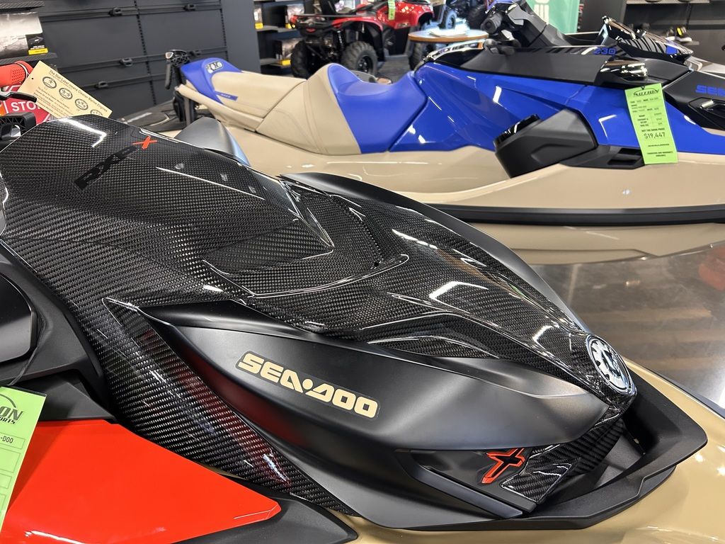New Sea-Doo RXPX 325 Tech BRP Premium A iBR Metallic Tan Lava Red 2025 ...