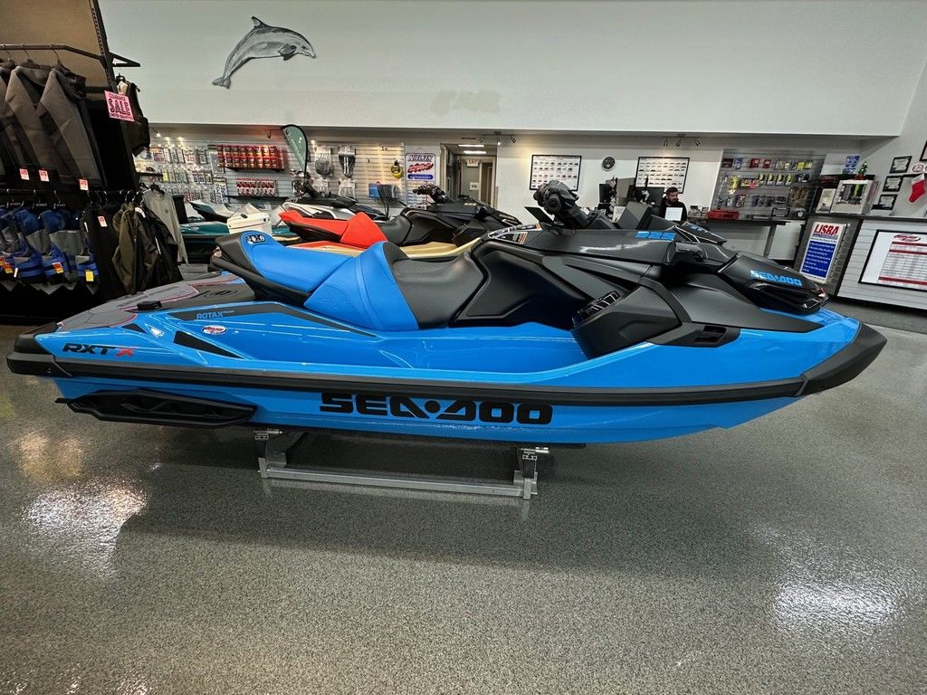 New Sea-Doo RXTX 325 Gulfstream Blue Premium 2026 for sale in Lake ...