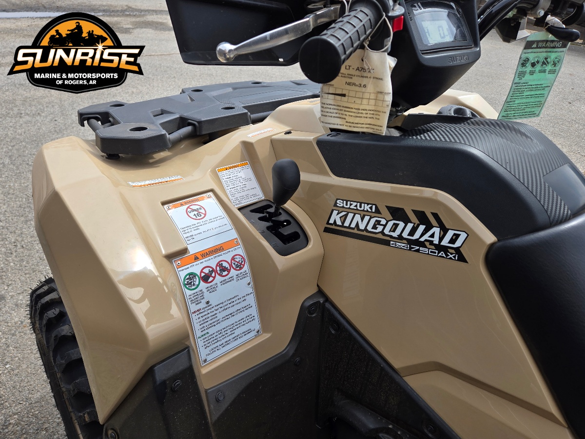 New Suzuki KingQuad 750 AXi Power Steering 2025 for sale in Rogers, Arkansas - Boatzon.com