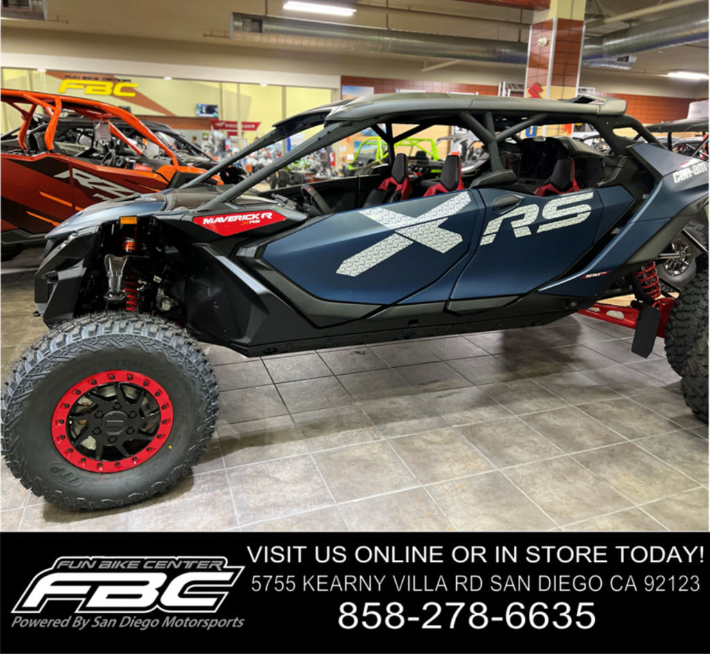New Can-Am® Maverick R Max X RS With SmartShox Dusty Navy Legion Red ...