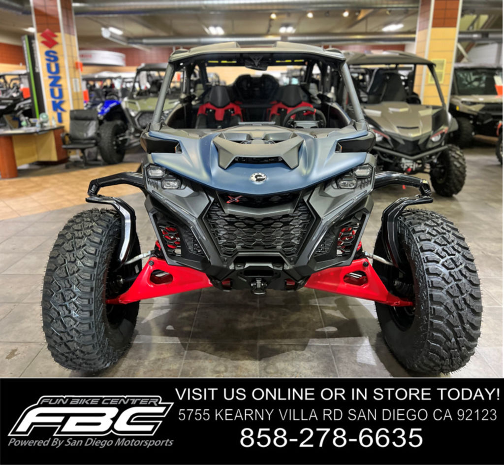 New Can-Am® Maverick R Max X RS With SmartShox Dusty Navy Legion Red ...