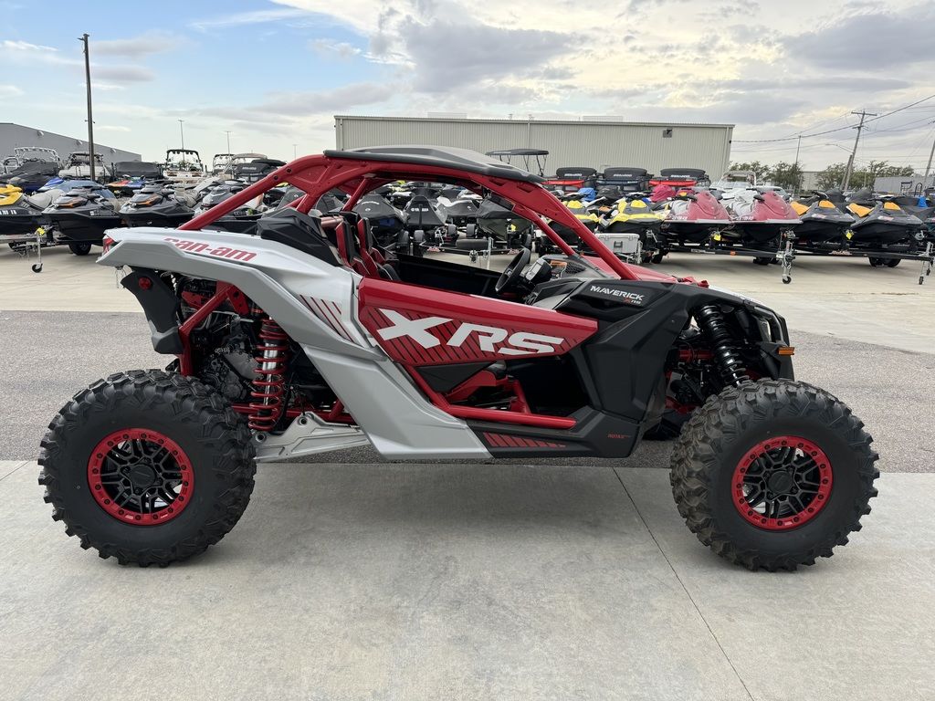 New Can-Am® Maverick X3 X rs Turbo RR with SmartShox Fiery Red Hyper ...