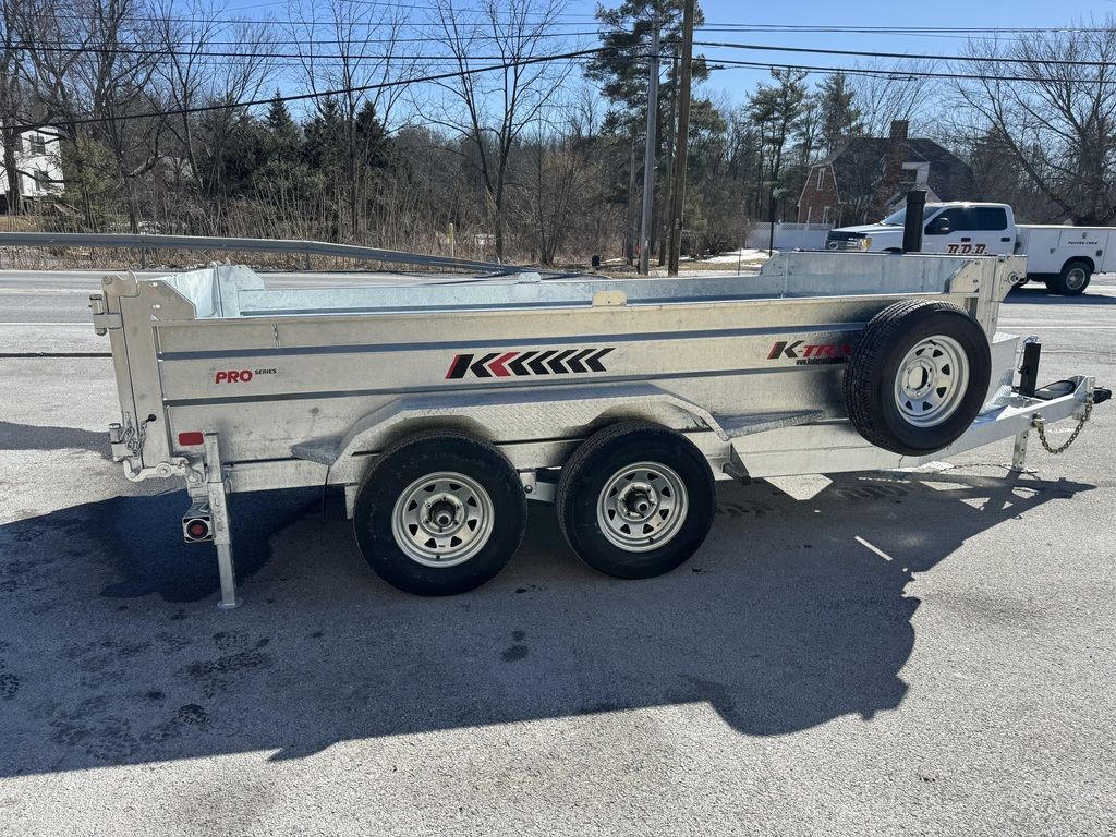 New K-Trail GALVANIZED Dump Trailers RS12 HYDRO JACK Telescopic ram ...