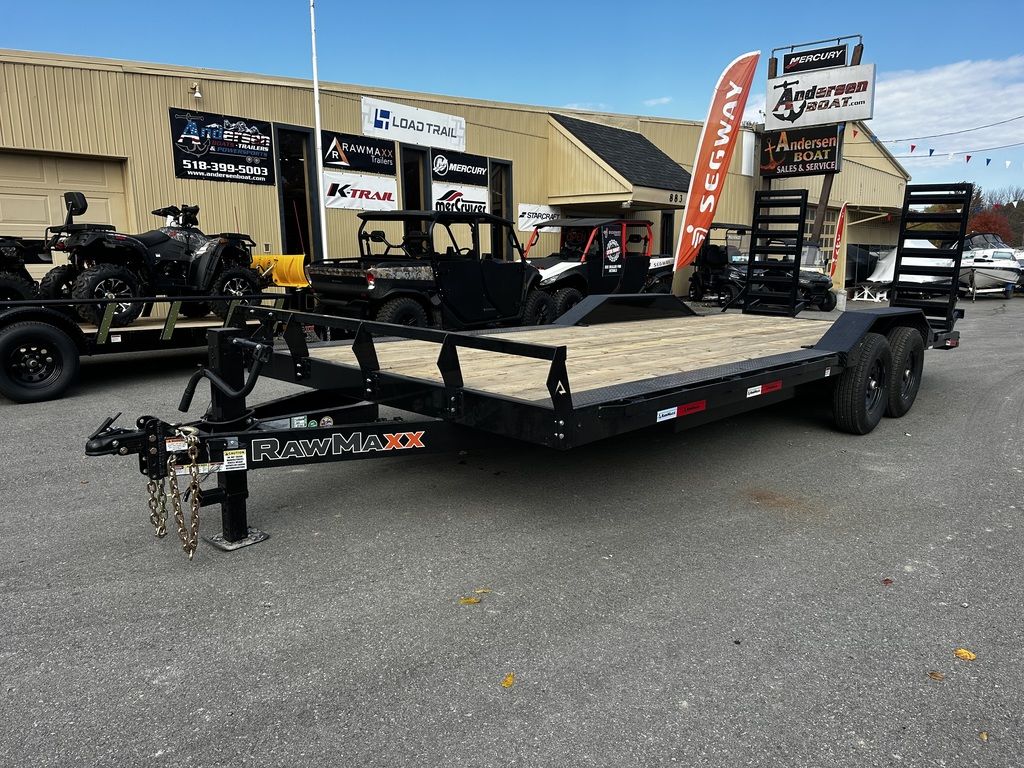 New RawMaxx Trailers 22 x 102 EquipmentCar Hauler extra wide 1 14klbs 2025 for sale in Burnt ...